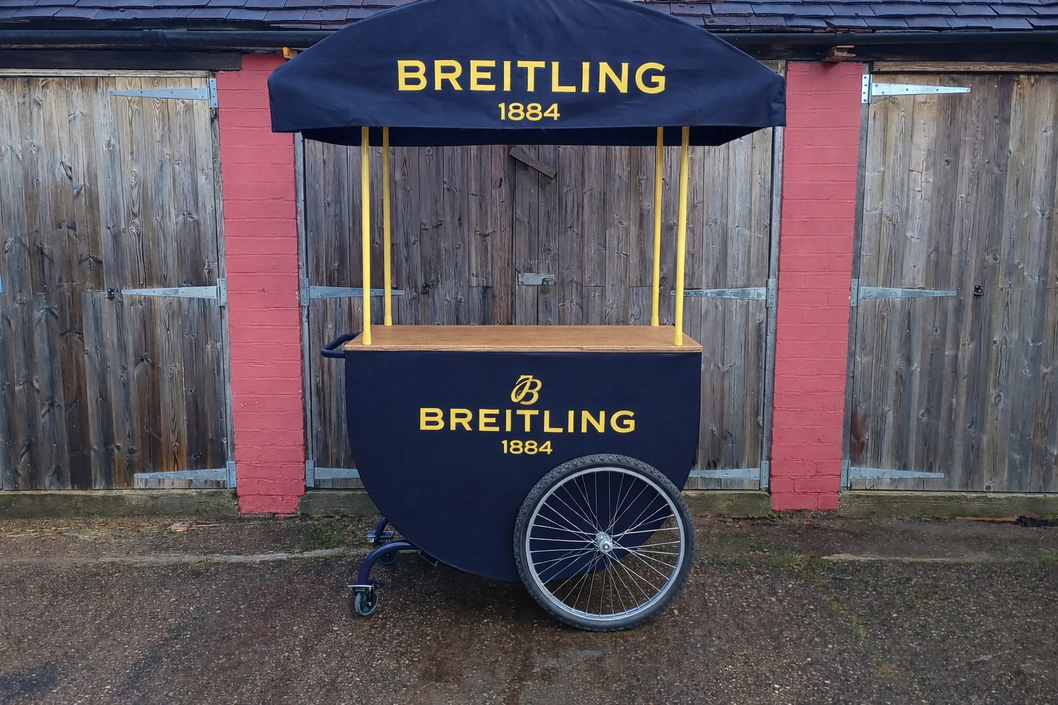 Curved Vending Carts | Custom Branded Promotional